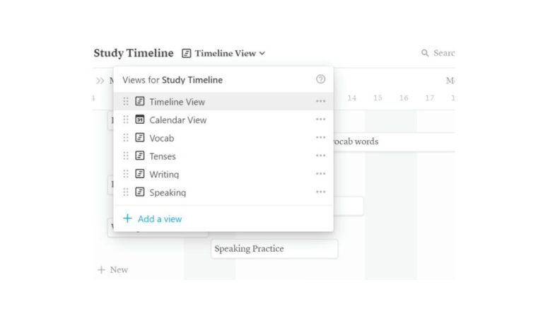 Notion Vocabulary Template: 4 Best Templates - Focused Bee