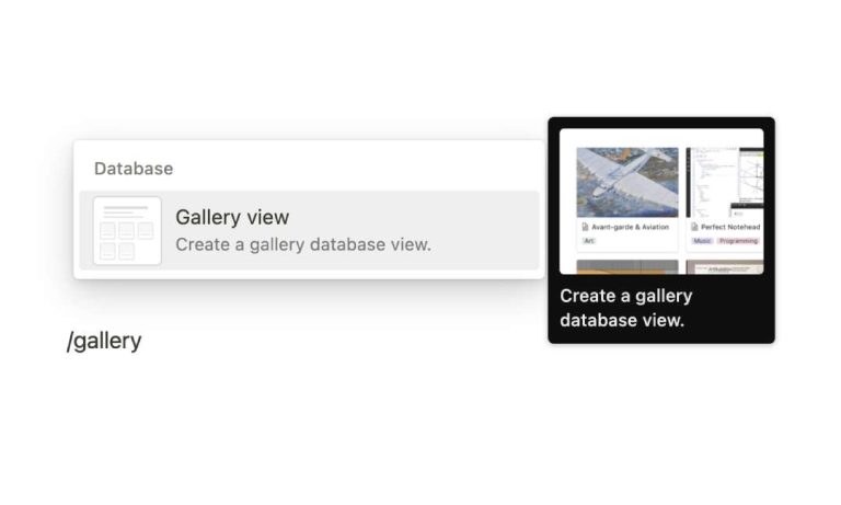 Notion Gallery View: Underrated Feature You Should Be Using - Focused Bee