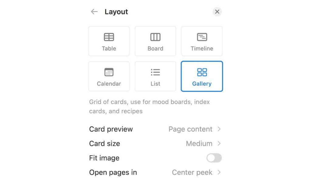 Notion Gallery View: Underrated Feature You Should Be Using - Focused Bee