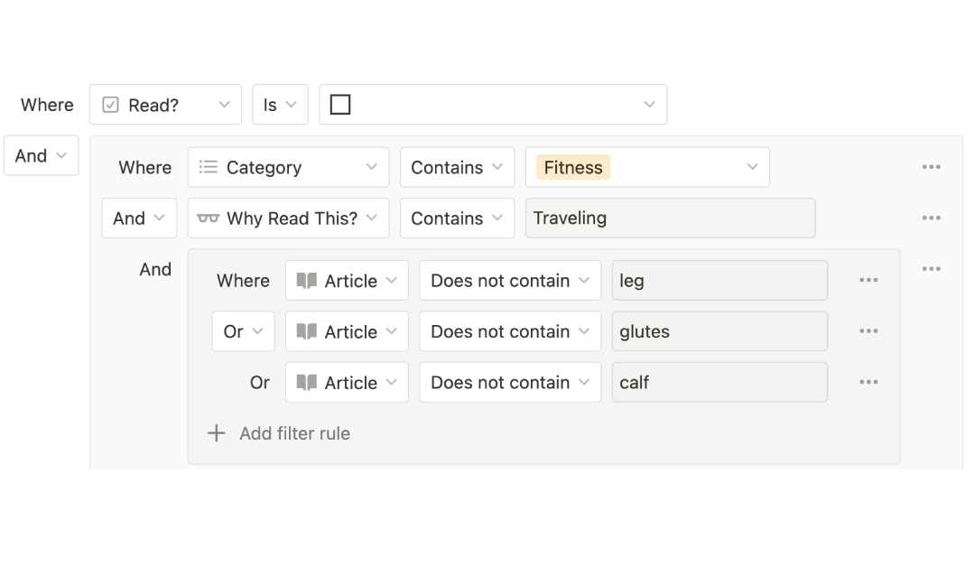 Use Notion Advanced Filters To Level Up Your Workspace - Focused Bee