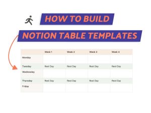 A Step-By-Step Guide to Building Notion Table Templates - Focused Bee