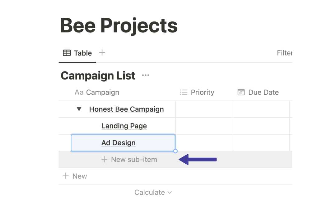 3 Expert Ways To Use Notion Subtasks (And How To Create It) - Focused Bee