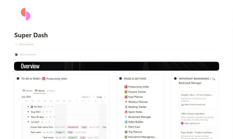 Get Inspired With These Top 10 Aesthetic Notion Calendar Templates ...