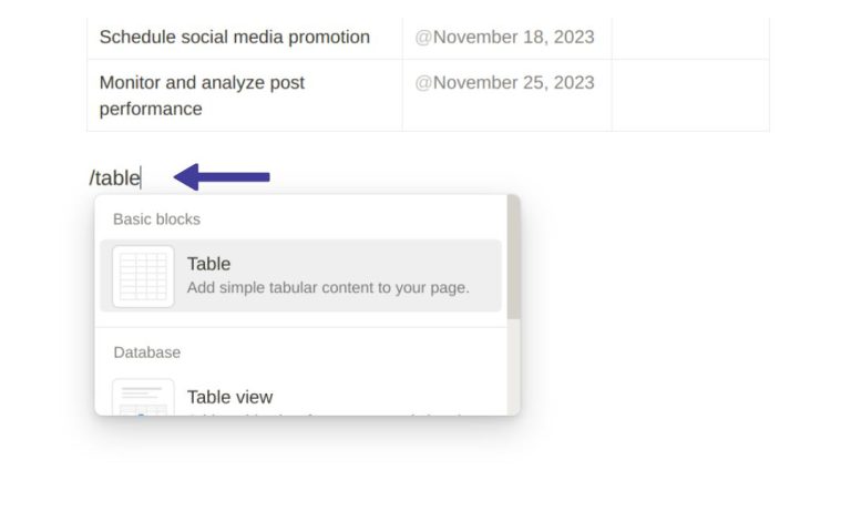 How to Add Multiple Tables in Notion: A Step-by-Step Tutorial - Focused Bee