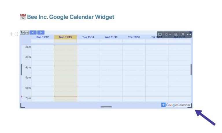 Notion Calendar Widget: 4 Widgets for Serious Planners - Focused Bee